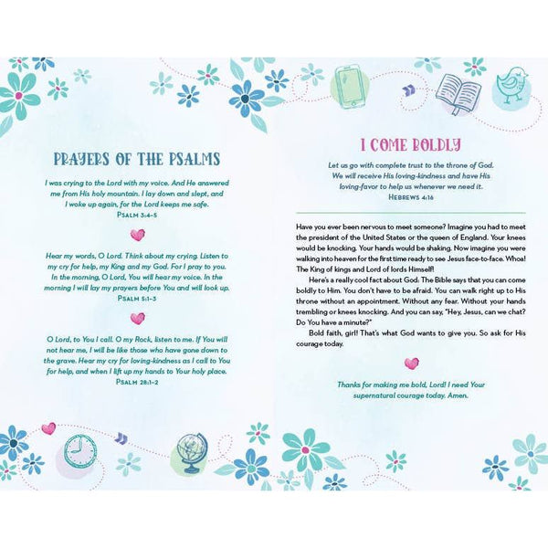 The Prayer map Bible for Girls - Miles and Bishop