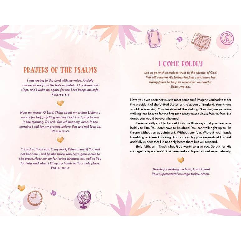 The Prayer Map Bible for Teen Girls - Miles and Bishop