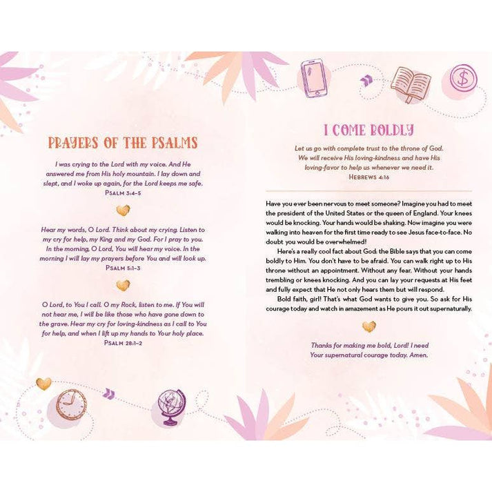 The Prayer Map Bible for Teen Girls - Miles and Bishop